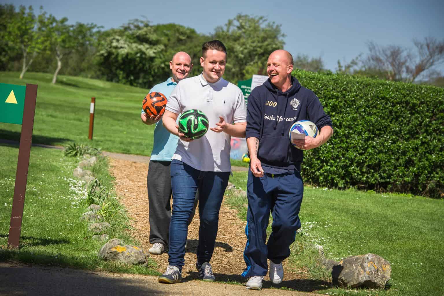 Footgolf Good Time Golfin | Golf but with a Football Golf Near London
